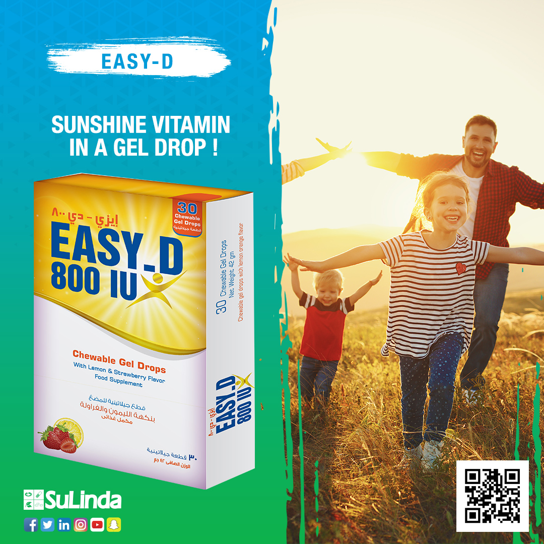 EasyD: Sunshine vitamin in a gel drop - Sulinda